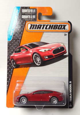 Matchbox Tesla Model S red | eBay