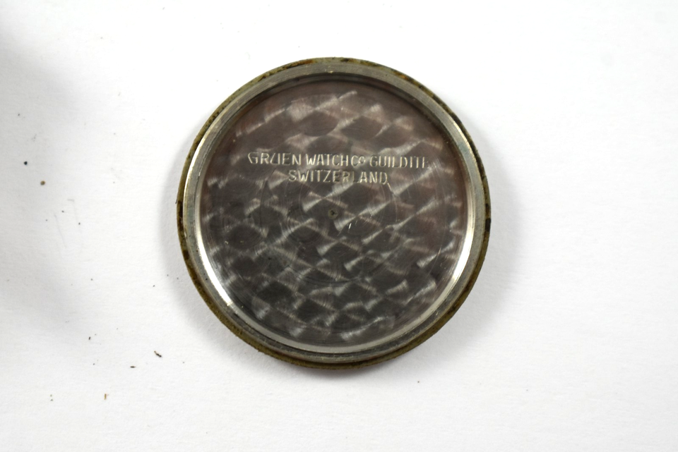 Vintage Gruen Rare Pointer Date Triple Calendar 30.90mm Case Wrist ...
