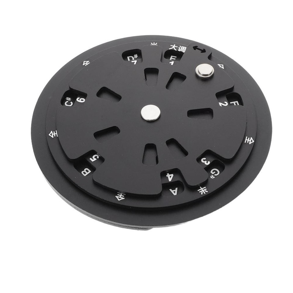 Guitar Circle of Fifths Turntable Composition Tool Wheel Aluminum Alloy ...