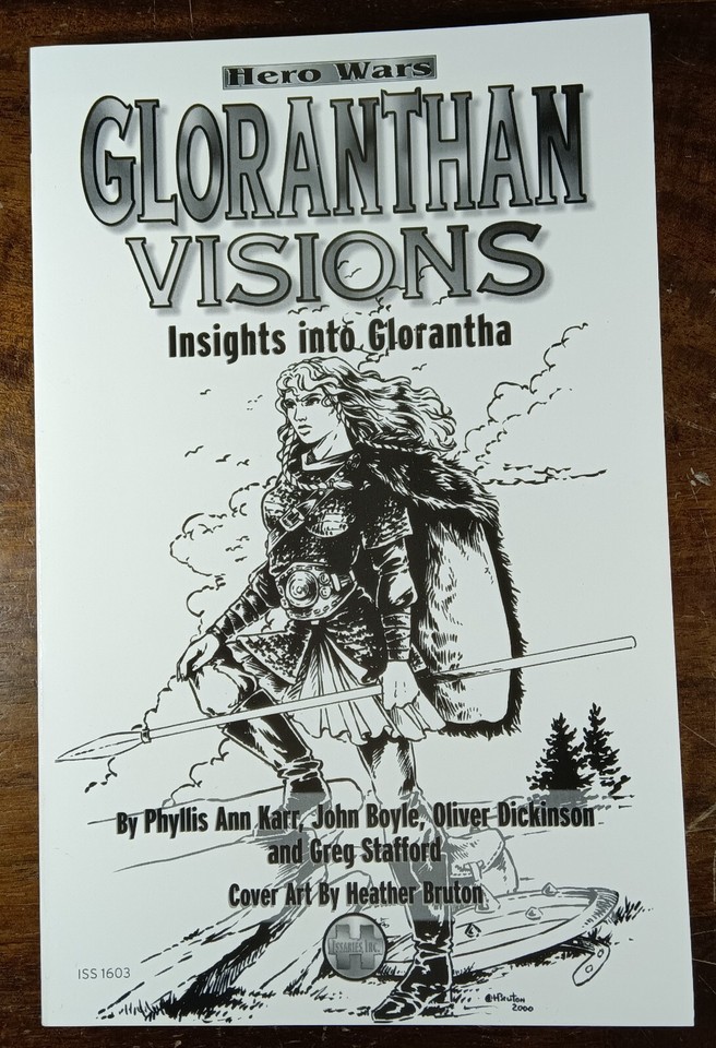 Deluxe Hero Wars (2000, Issaries) Glorantha RPG very good Tweet ...