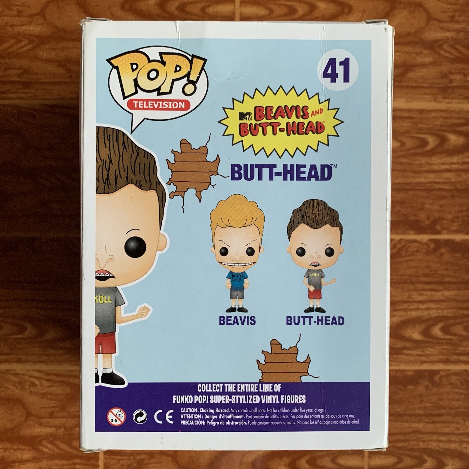 Funko Pop! Television #40 & #41 BEAVIS & BUTT-HEAD (Vaulted) w Clear ...