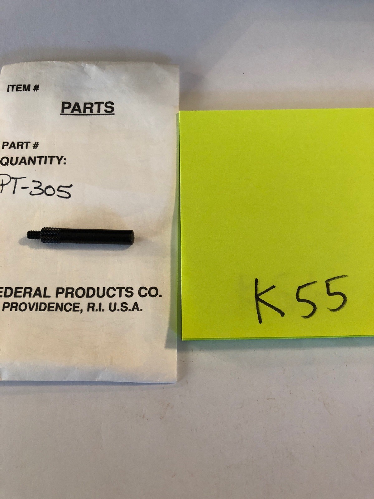 Federal Mahr Indicator Comparator Steel Contact Point Tip Part# PT-305 ...