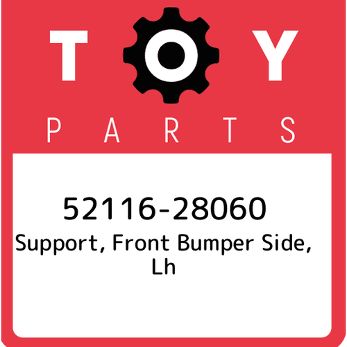 52116-28060 Toyota Support, front bumper side, lh 5211628060, New ...