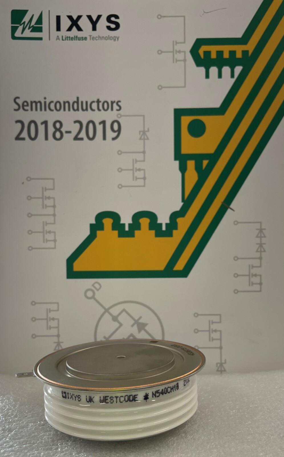 N540CH18 - WESTCODE / IXYS / LITTELFUSE Thyristor Semiconductor SCR ...