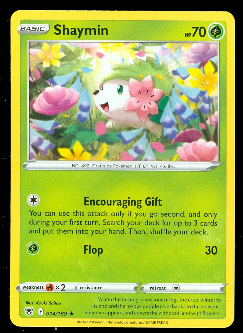 Shaymin Land Form Card
