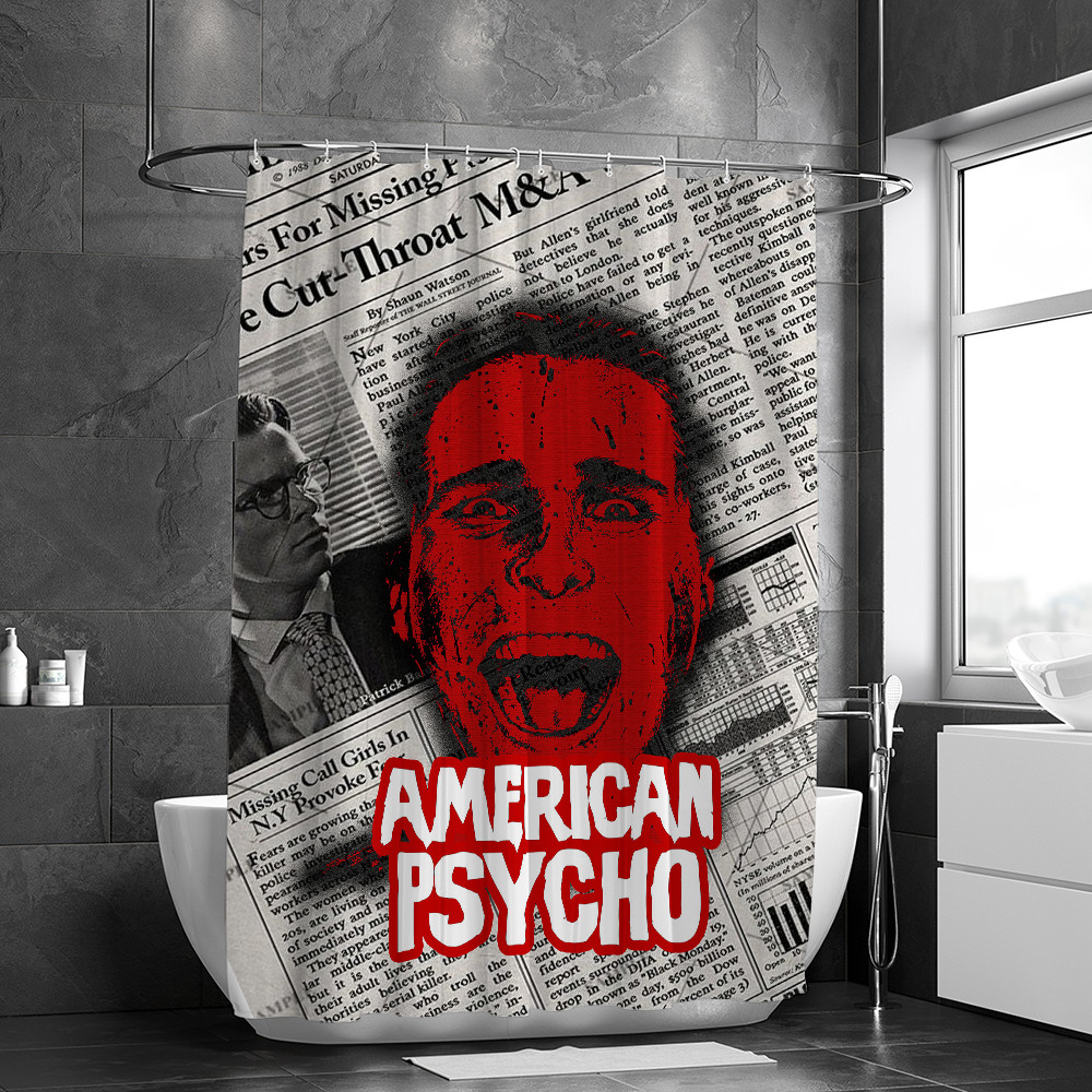 Psycho Shower Curtains