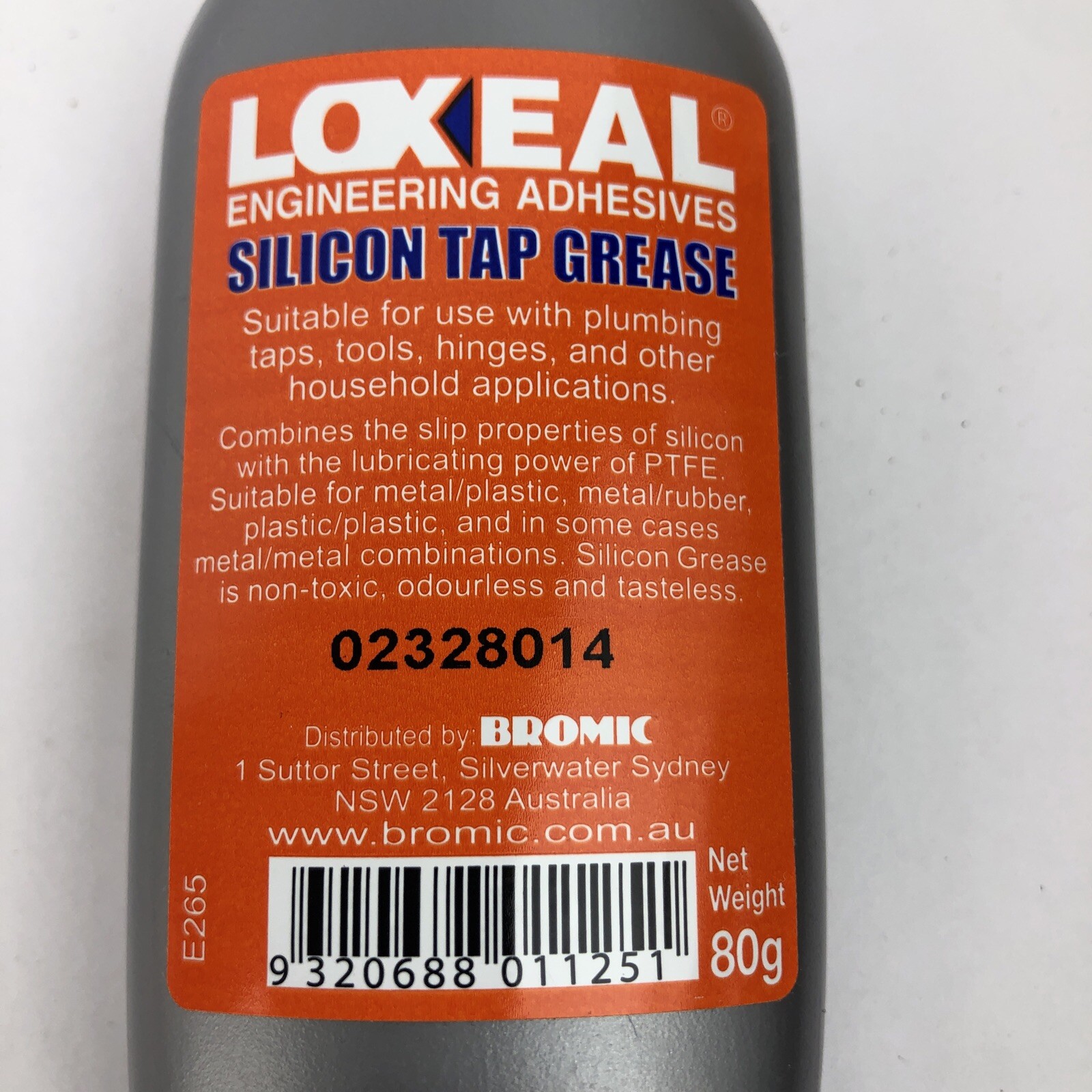 Loxeal Engineering Silicone Tap Grease Tube 80g Meat Slicers Espresso ...