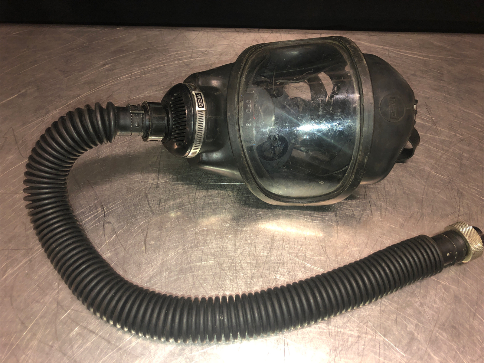 MSA BM-13D-17 MASK MEDIUM With Hose and adapter. Our #9 | eBay