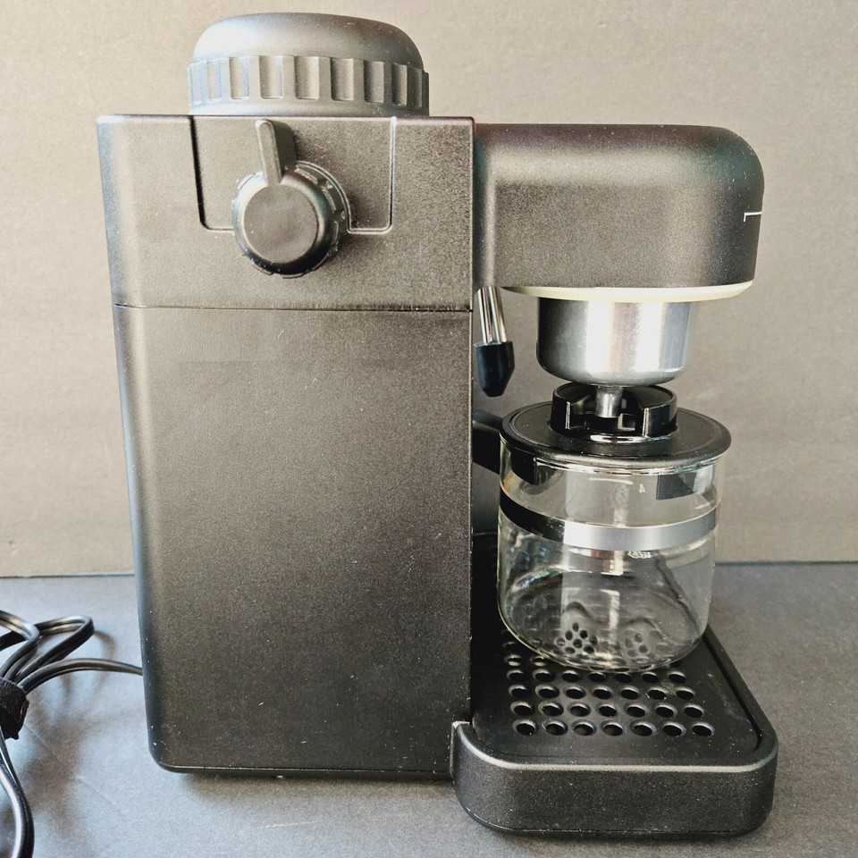 Krups IL Primo Espresso Cappuccino Machine 4 Cup #972 Black WORKS | eBay