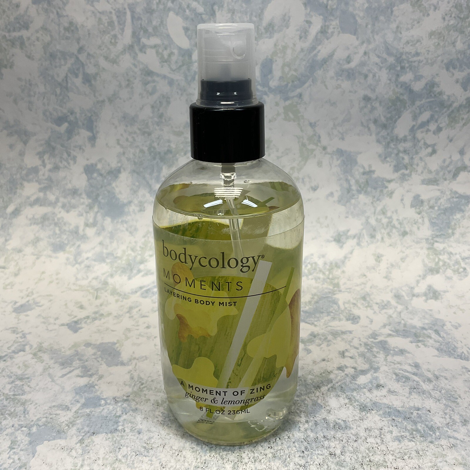 Bodycology body Mist Spray Ginger & Lemongrass Moment of Zing 8oz - for ...
