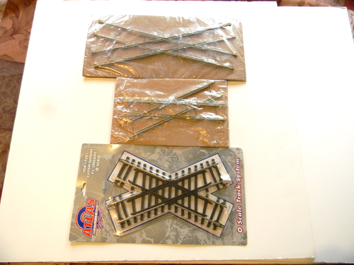 O SCALE 2-RAIL CROSSOVER TRACKS | eBay