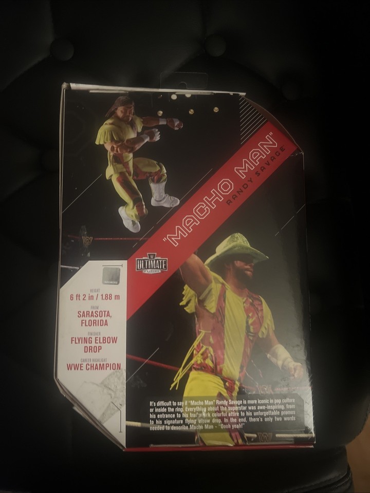 WWE Mattel Ultimate Edition Macho Man Randy Savage Action Figure Series ...