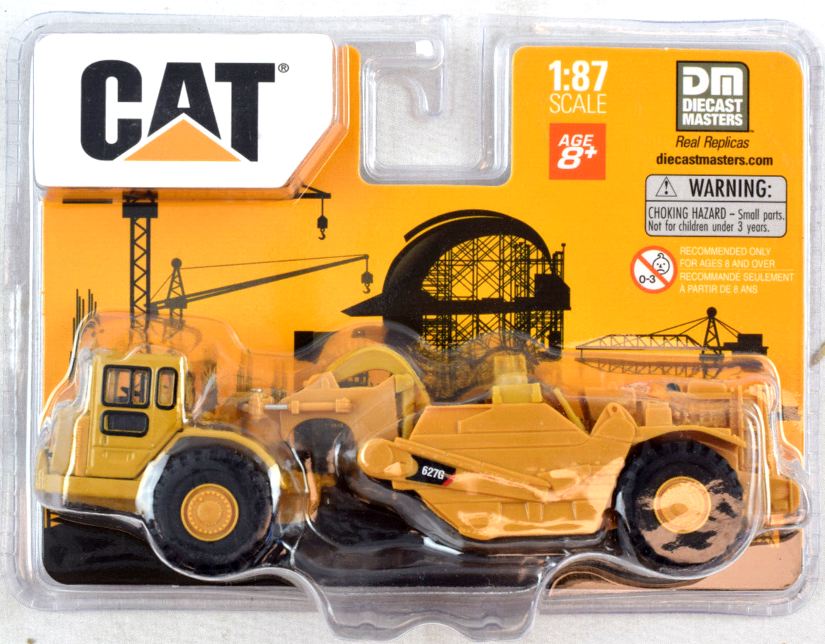 Diecast Masters CAT 627G Auger Scraper 1:87 Scale Diecast Model 84405 ...