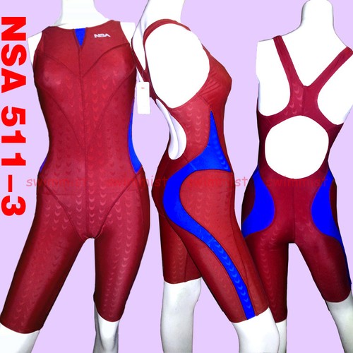 NWT NSA 511-3 WOMEN'S COMPETITION TRAINING KNEESKIN SWIMWEAR L US MISS ...
