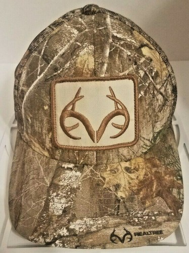 REALTREE Antler Camo Adjustable Baseball Trucker Mesh Snap Back | eBay