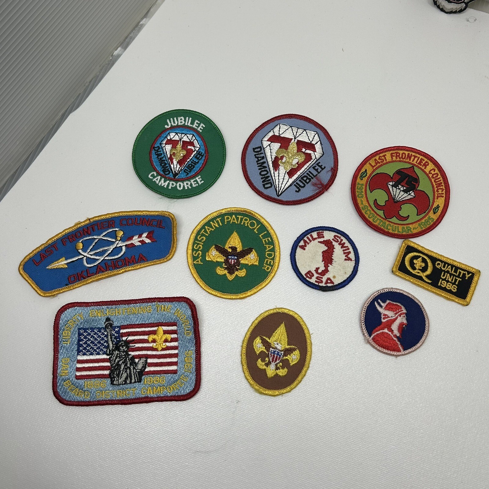 Miscellaneous Patches Boy Scouts BSA ~ Lot of 10 Vintage 75th ...