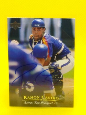 PERSONAL AUTOGRAPH Ramon Castro 1994 Upper Deck #198 | eBay