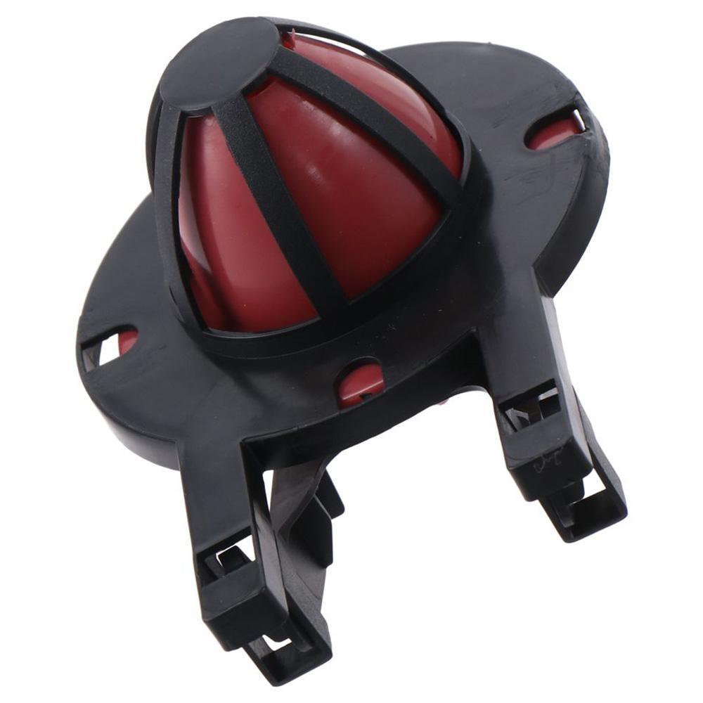 Black and Red Toilet Flapper Float Float Racket Cover Toilet ...