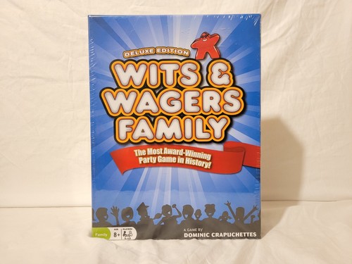 Wits & Wagers Family Deluxe Edition Award Winning Party Game * NEW ...
