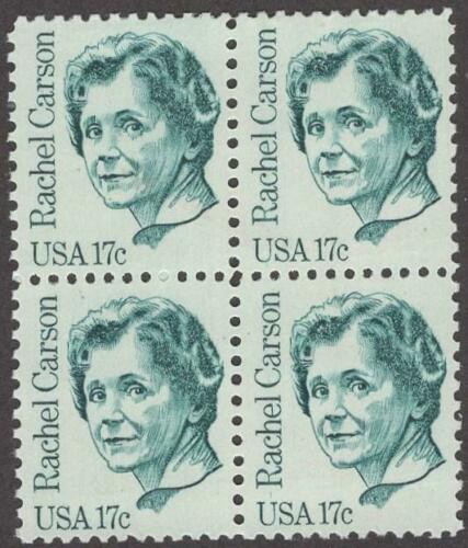 1981 Rachel Carson Block Of 4 17c Postage Stamps, Sc# 1857, MNH, OG | eBay