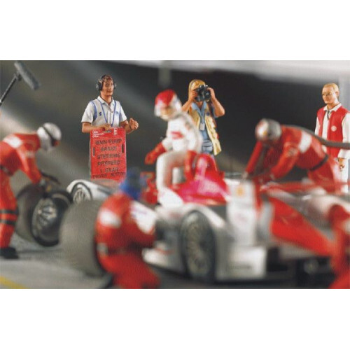 LE MANS miniatures Set of figures Audi Team | eBay
