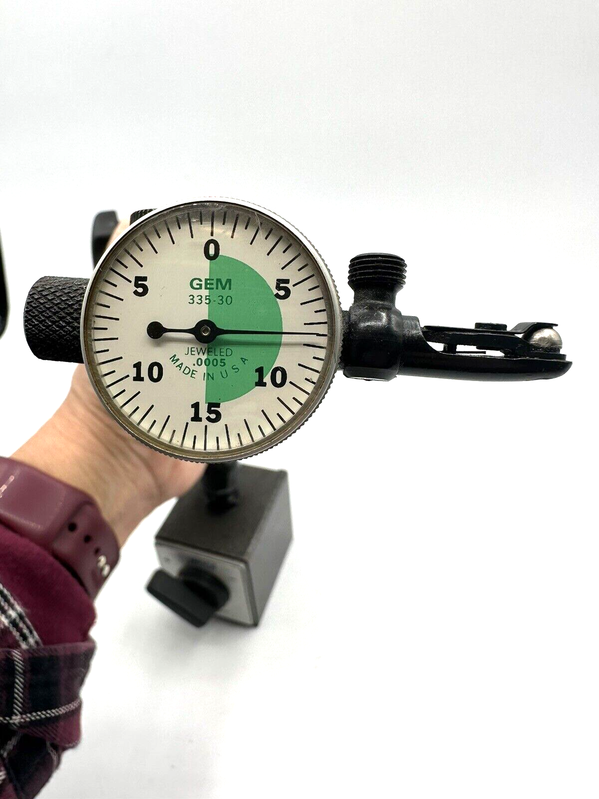 Noga Magnetic Base Universal Swivel Clamp Heavy Duty 12" Reach w/GEM ...