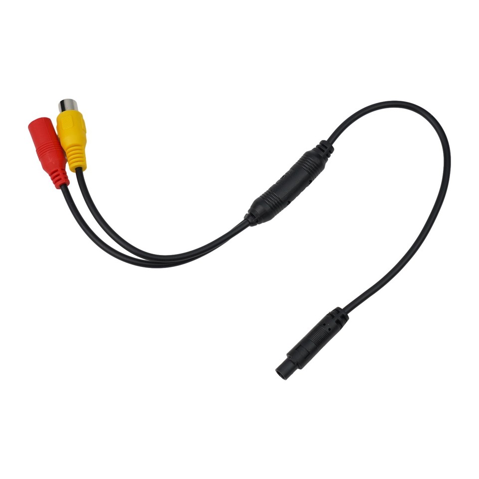 Convenient Car CVBS Male To 4 PIN Female Conversion Cable Wear ...