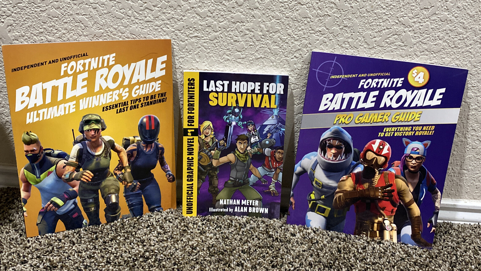 3 Brand Fortnite Books- Battle Royale Winner’s Guide & Pro Gamer Guide ...