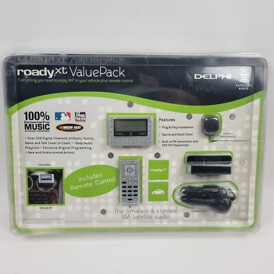 Delphi Sirius XM Roady XT Satellite Radio Delphi Value Pack | FM ...