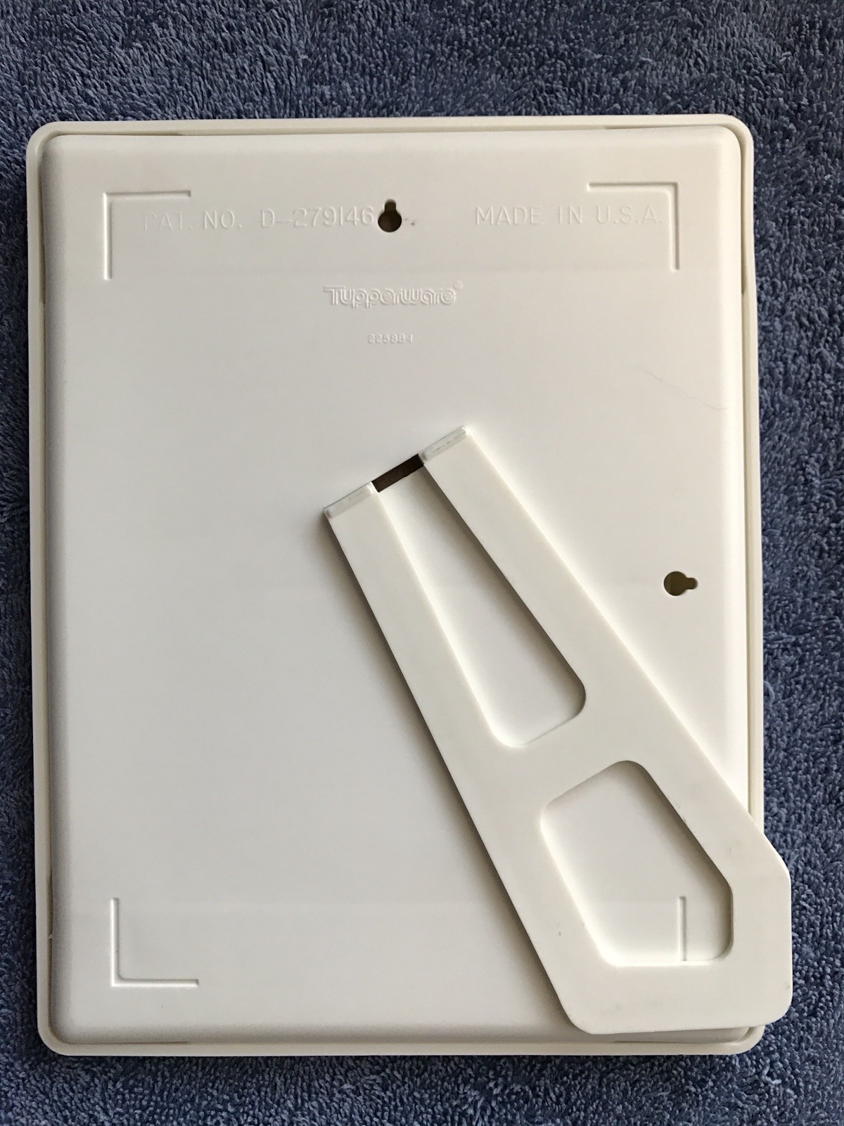 VTG.TUPPERWARE COLLAGE IVORY PICTURE FRAME 8 1/2" X 6 1/2" - RARE-EUC ...