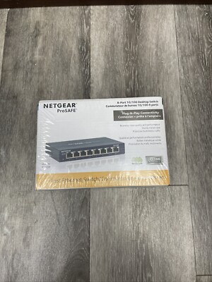 NETGEAR ProSafe (FS108) 8-Ports External Switch 606449003208| eBay