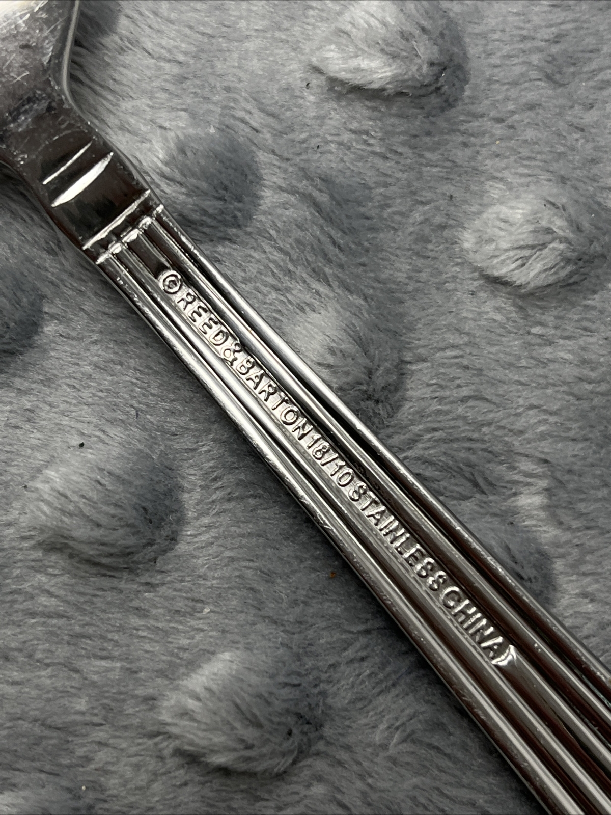 Reed & Barton FLUTED ELEGANCE Stainless Glossy Silverware YOUR CHOICE ...