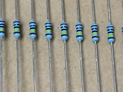 (100 PC) ASJ MF60SS-1004F-S5 Metal Film Resistor 1M OHM 1% 0.6W | eBay