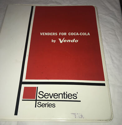 VINTAGE 1970’s COCA-COLA VENDO Vending COKE EMPLOYEE 3-Ring BINDER ...
