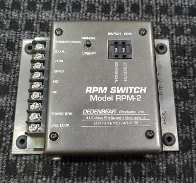 DEDENBEAR RPM Switch Module P/N - RPM2 for 4 cyl motor | eBay