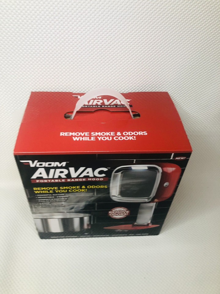New Voom AirVac Portable Range Hood, 3 Speed Kitchen Exhaust Fan, Low ...