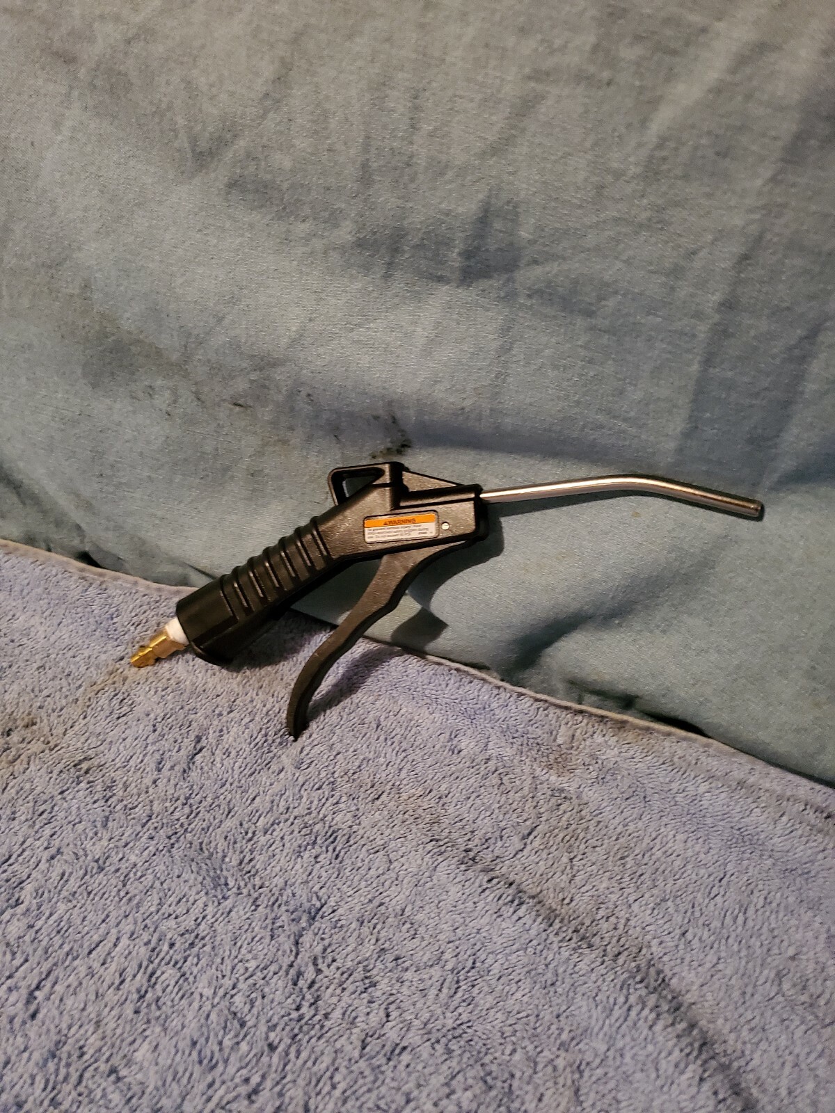 NEW MERLIN 4" PISTOL GRIP AIR BLOW GUN WITH 1/4" NPT FITTING AND TEFLON ...