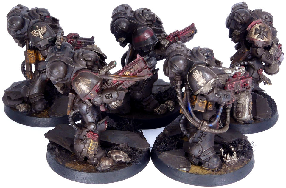 Warhammer 40K Deathwatch Primaris Space Marines Heavy Intercessors ...