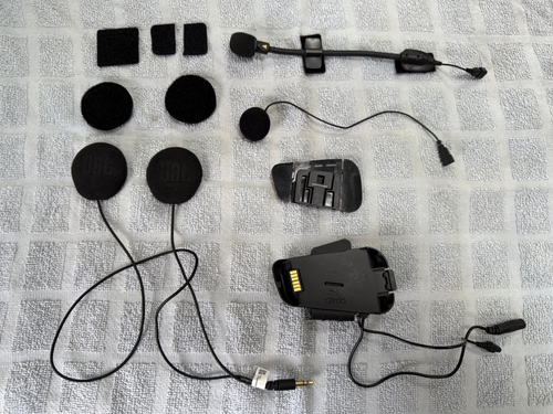 Cardo 2nd Intercom Motorbike Motorcycle Helmet Kit - Packtalk bold ...