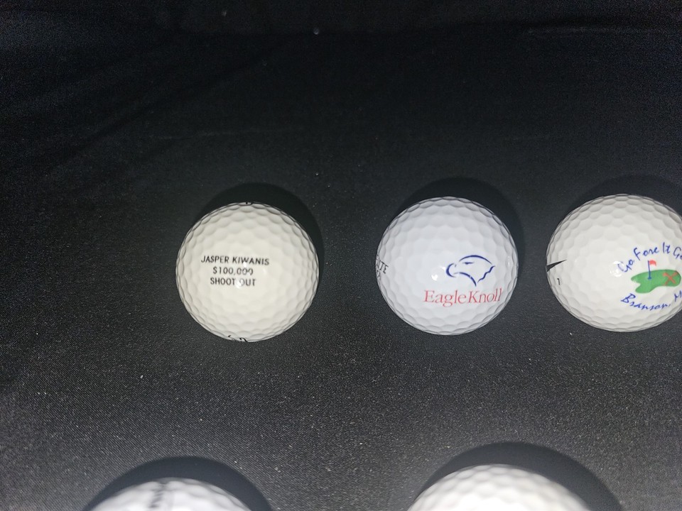 36 Pc Golf Ball Lot Logo Golf Course Souvenirs | eBay