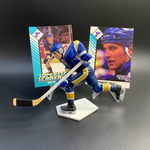 1993 Starting Lineup - Brett Hull w/ Card - St. Louis Blues (Loose ...