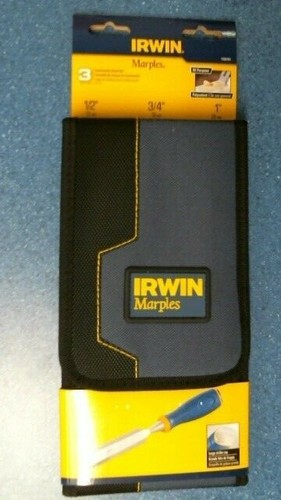 Irwin Marples 1768781 1 in. W x 4 in. L Hardened Steel Chisel Set Blue ...