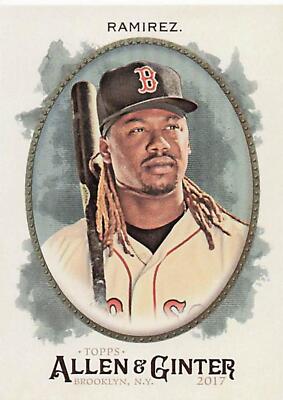 2017 ALLEN AND GINTER HOT BOX FOIL #340 HANLEY RAMIREZ | eBay
