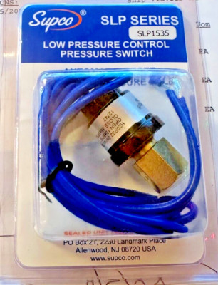 PRESSURE SWITCH Low Auto Rest open: 15 close: 35, SLP1535 | eBay