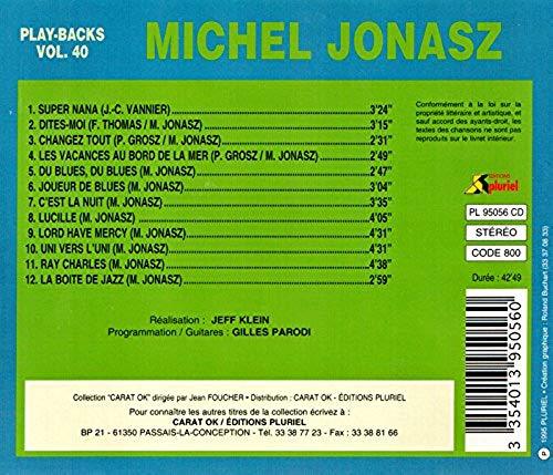 MICHEL JONASZ - PLAY BACKS VOL 40 - CD ALBUM 12 TITRES 1995 TRES RARE ...