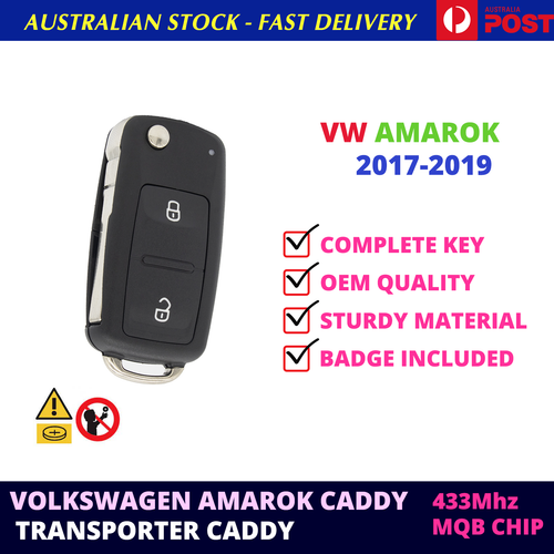 Volkswagen Amarok Remote Key 2017 2018 2019 2020 2021 MQB Chip ...