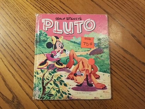 Tell-A-Tale #2552 - Walt Disney Pluto - 1957 Whitman hardcover - Minnie ...