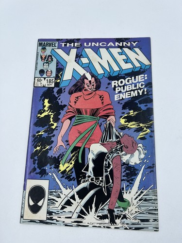 Uncanny X-Men #185 1984 Storm loses power John Romita Jr Marvel Bagged ...