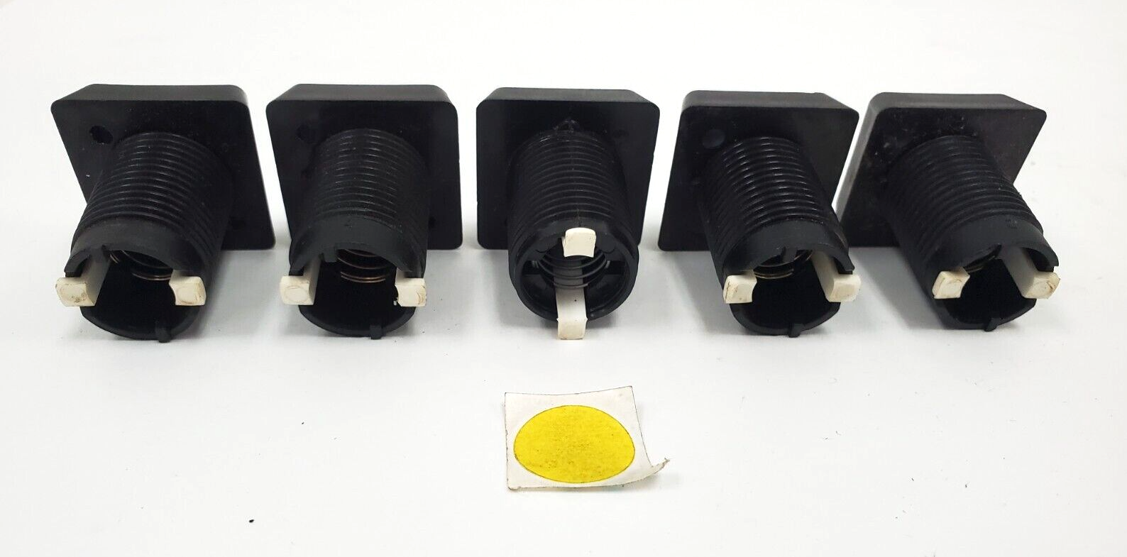 UNBRANDED SQUARE PUSHBUTTON BLUE 1-3/8" X 1-3/8" OAW 1-3/4" OAL LOT OF ...