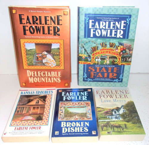 5 Earlene Fowler books 4 are from the Benni Harper series Love Mercy ...